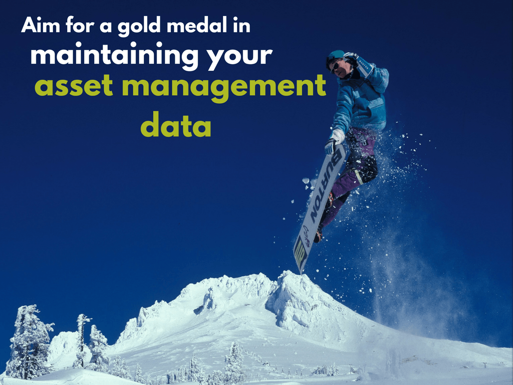 Aim for gold in maintaining your asset management data!