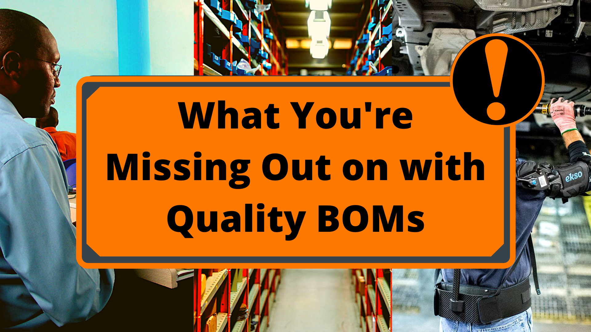 Preventing Errors With Boms 2 Nrx Assethub