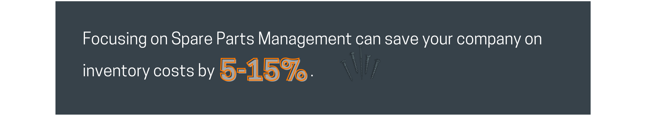 The Benefits of Spare Parts Management - NRX AssetHub