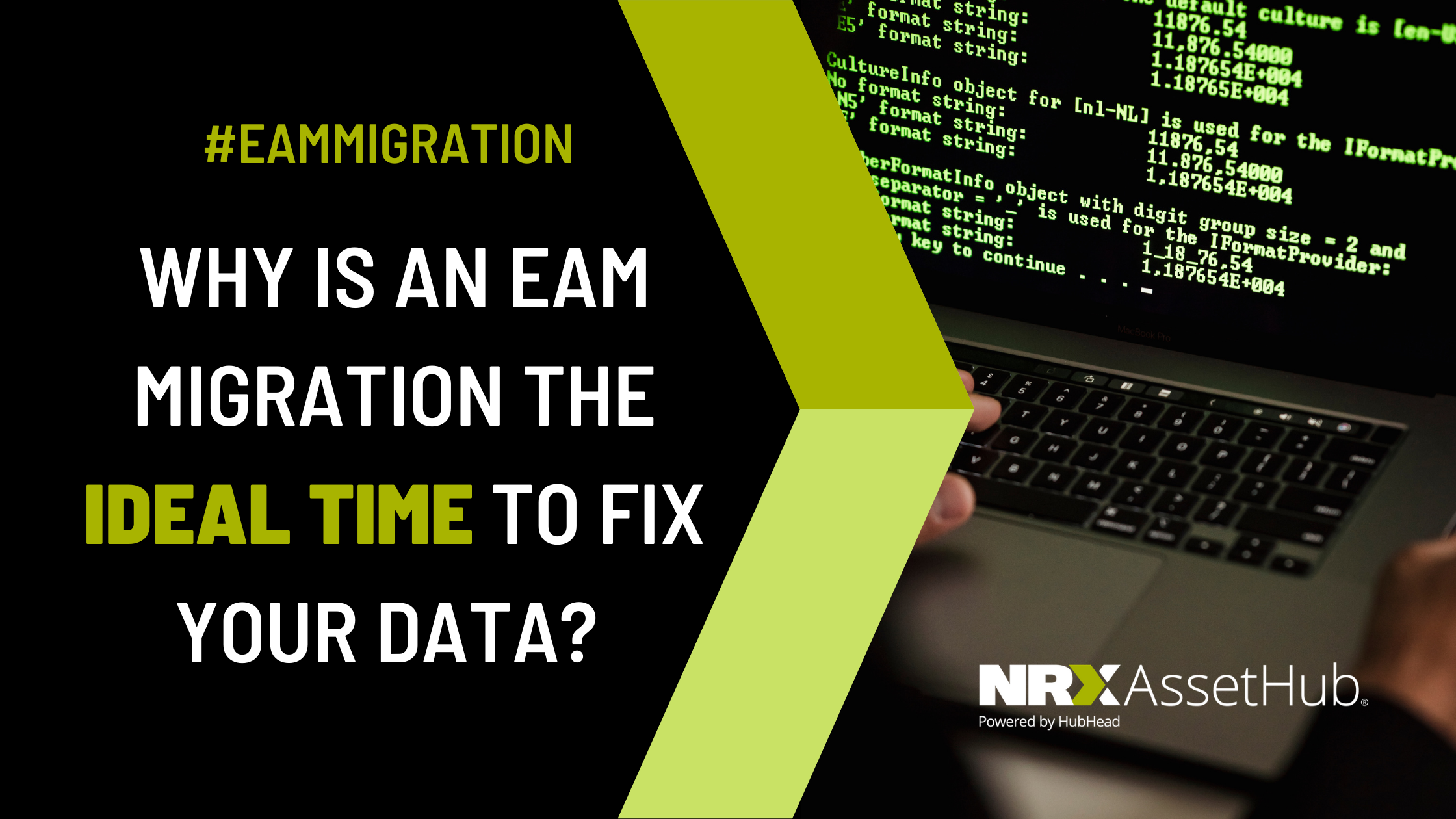Why Is an EAM Migration the Ideal Time to Fix Your Data? - NRX AssetHub
